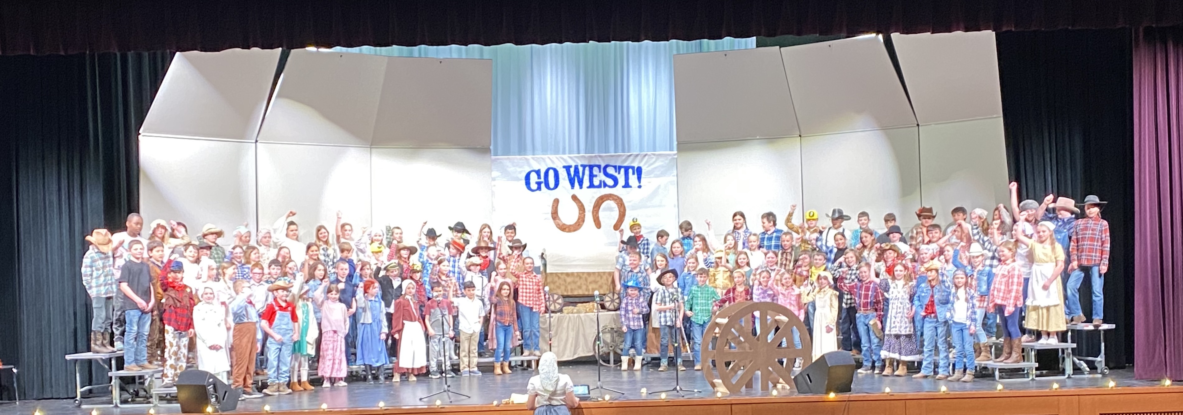 4th grade students present "Go West!" | The Denmark News